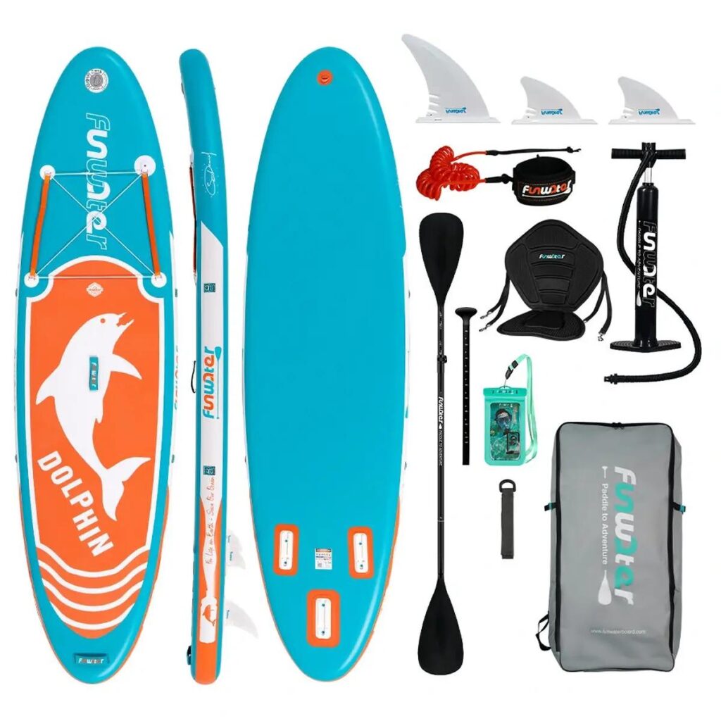 FUNWATER Dolphin (SUPFW08C) - SUP Board Set 320cm aufblasbar ...